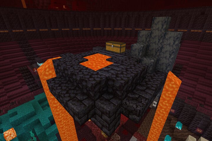 Battle Arena: Nether Edition Minecraft Map