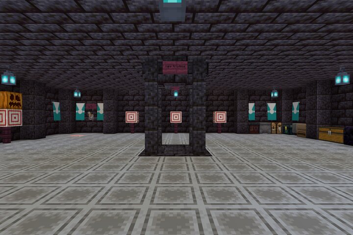 Battle Arena: Nether Edition Minecraft Map