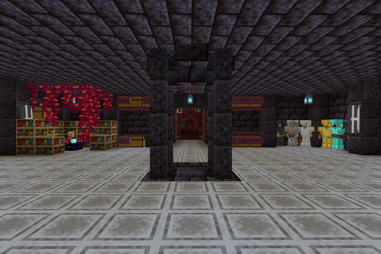 Battle Arena: Nether Edition Minecraft Map