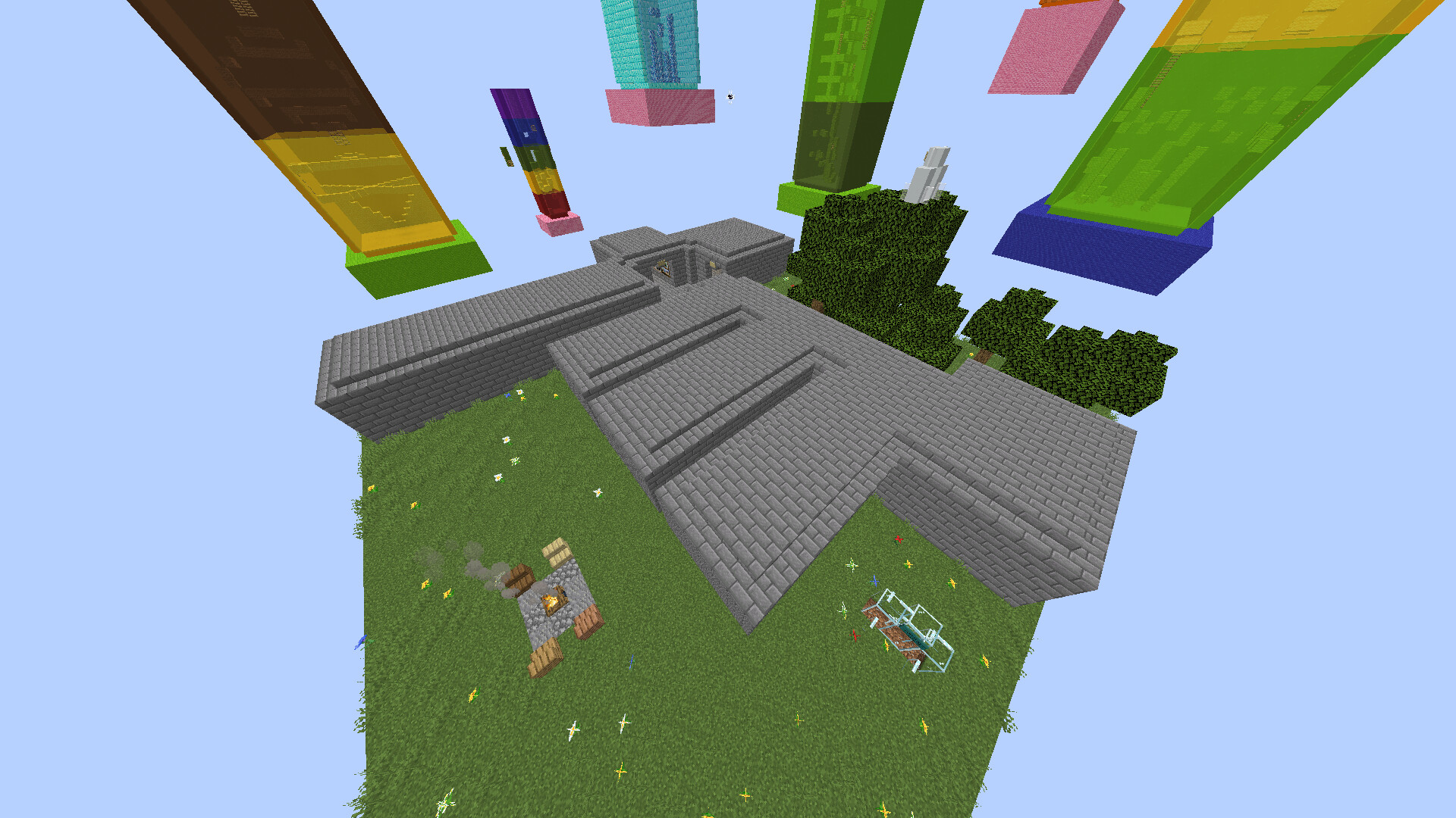 Chunk Towers Minecraft Map