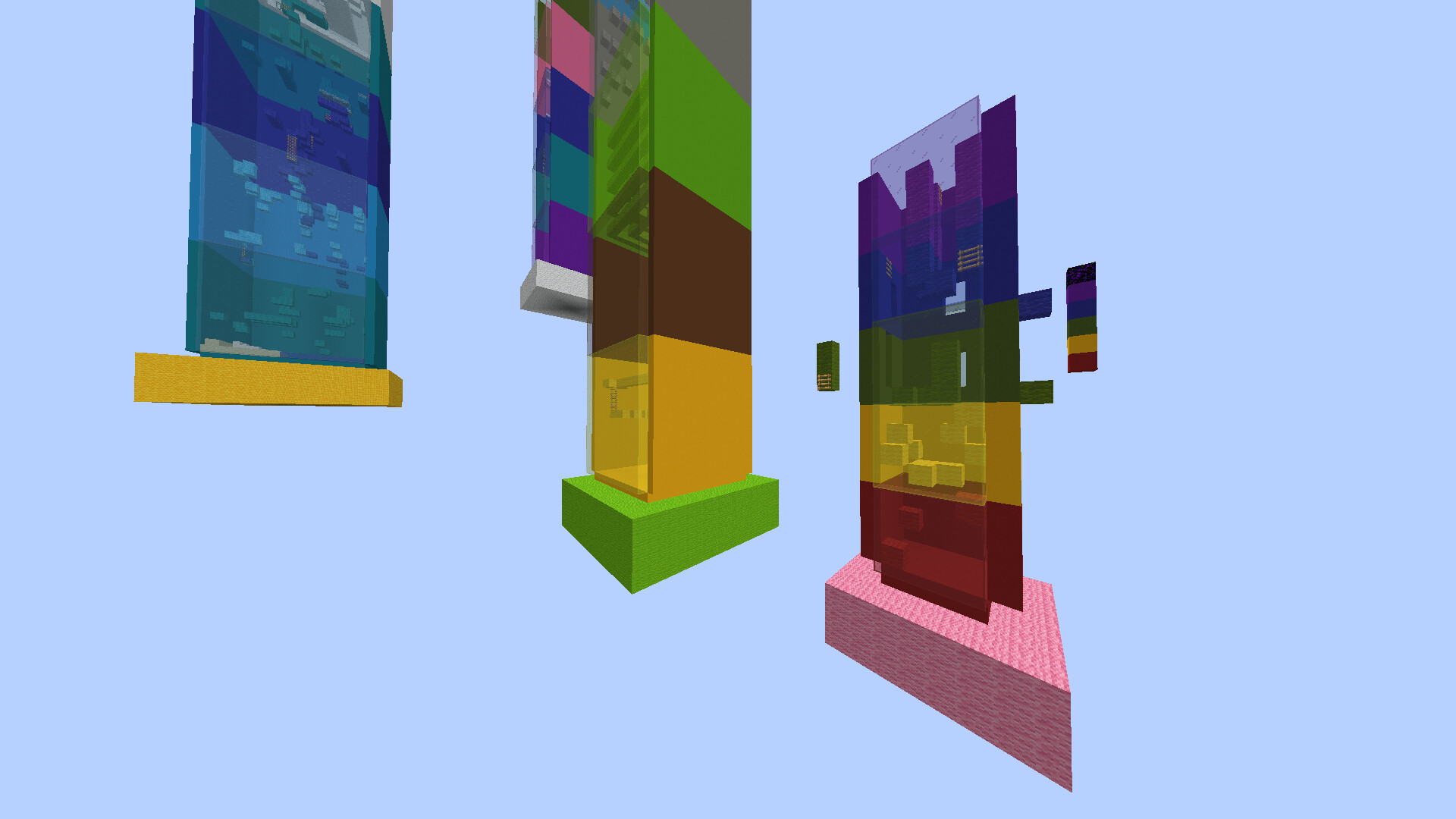 Chunk Towers Minecraft Map