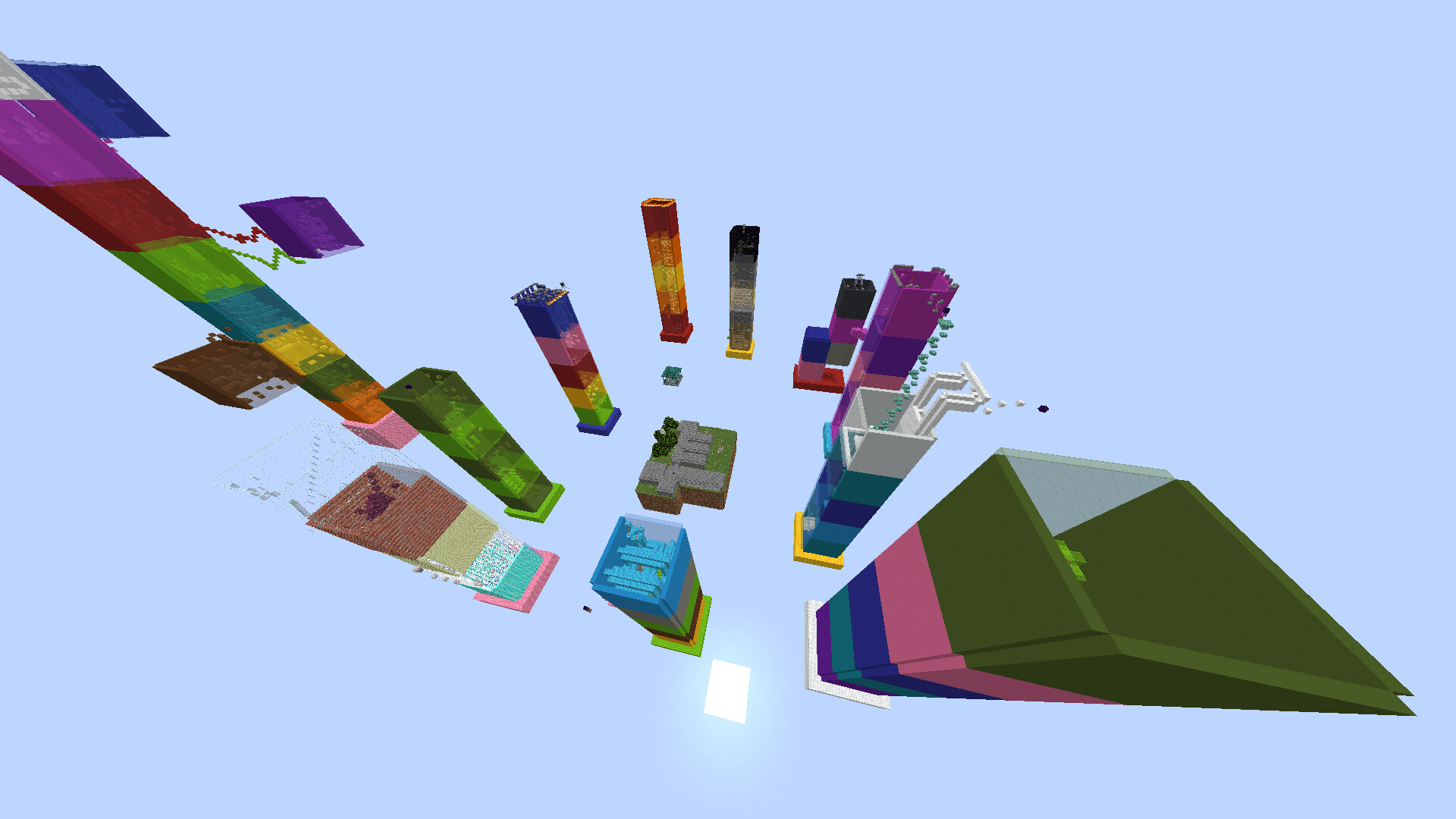 Chunk Towers Minecraft Map