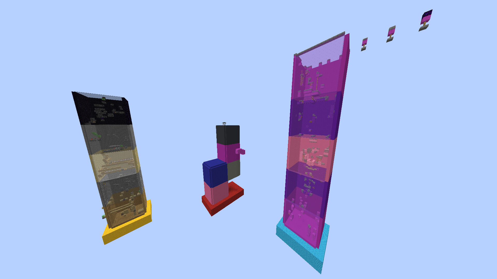 Chunk Towers Minecraft Map