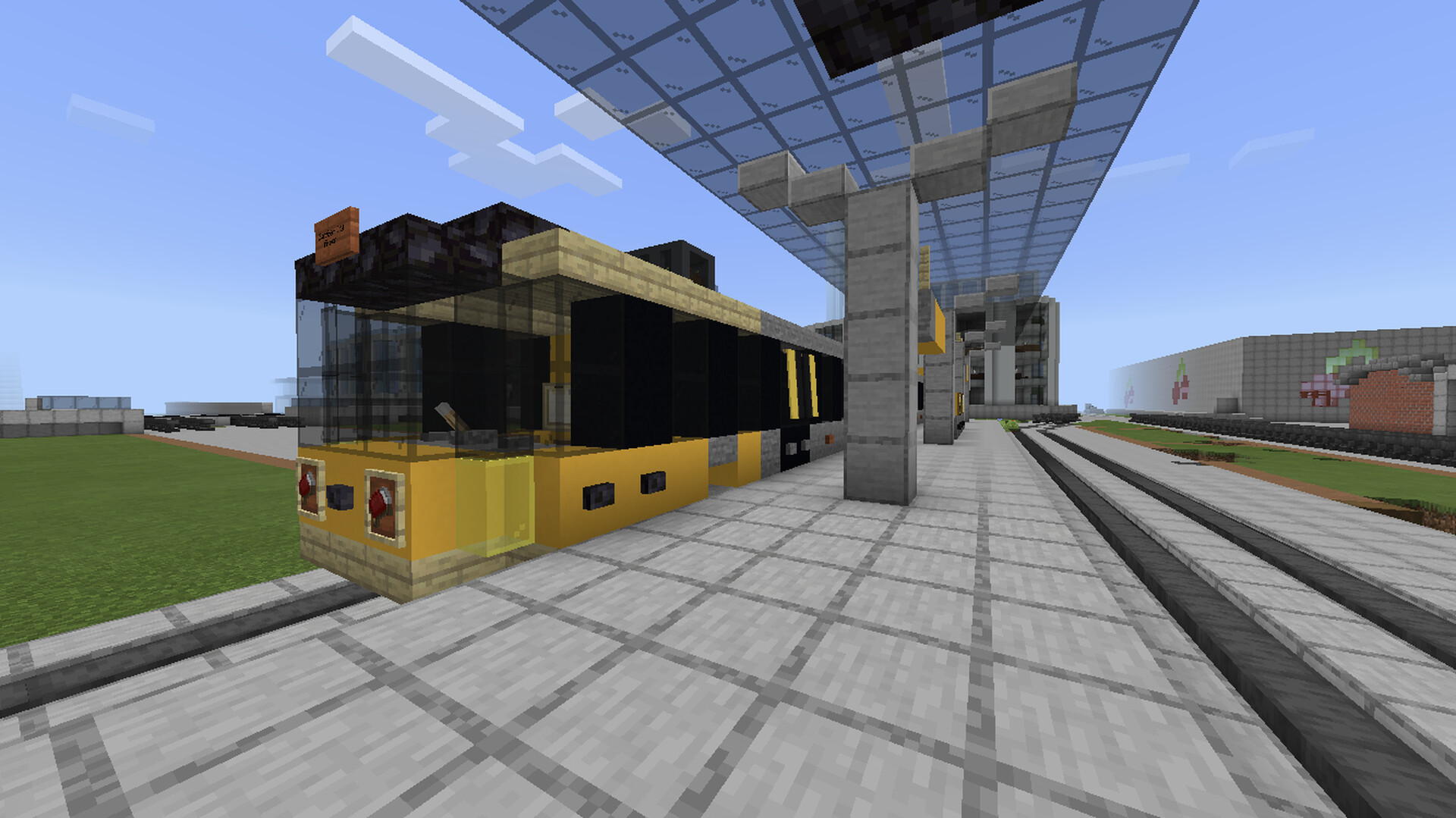 Manchester Metrolink M5000 Tram Minecraft Map