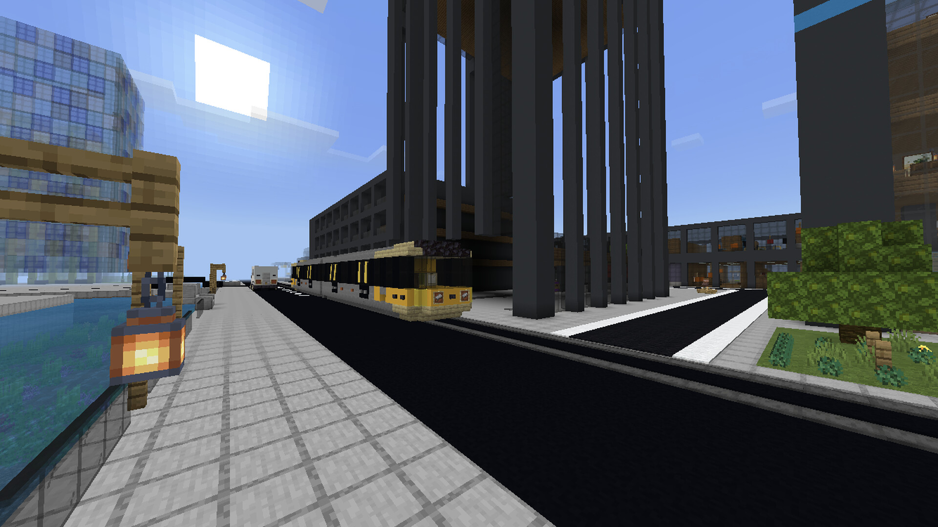 Manchester Metrolink M5000 Tram Minecraft Map