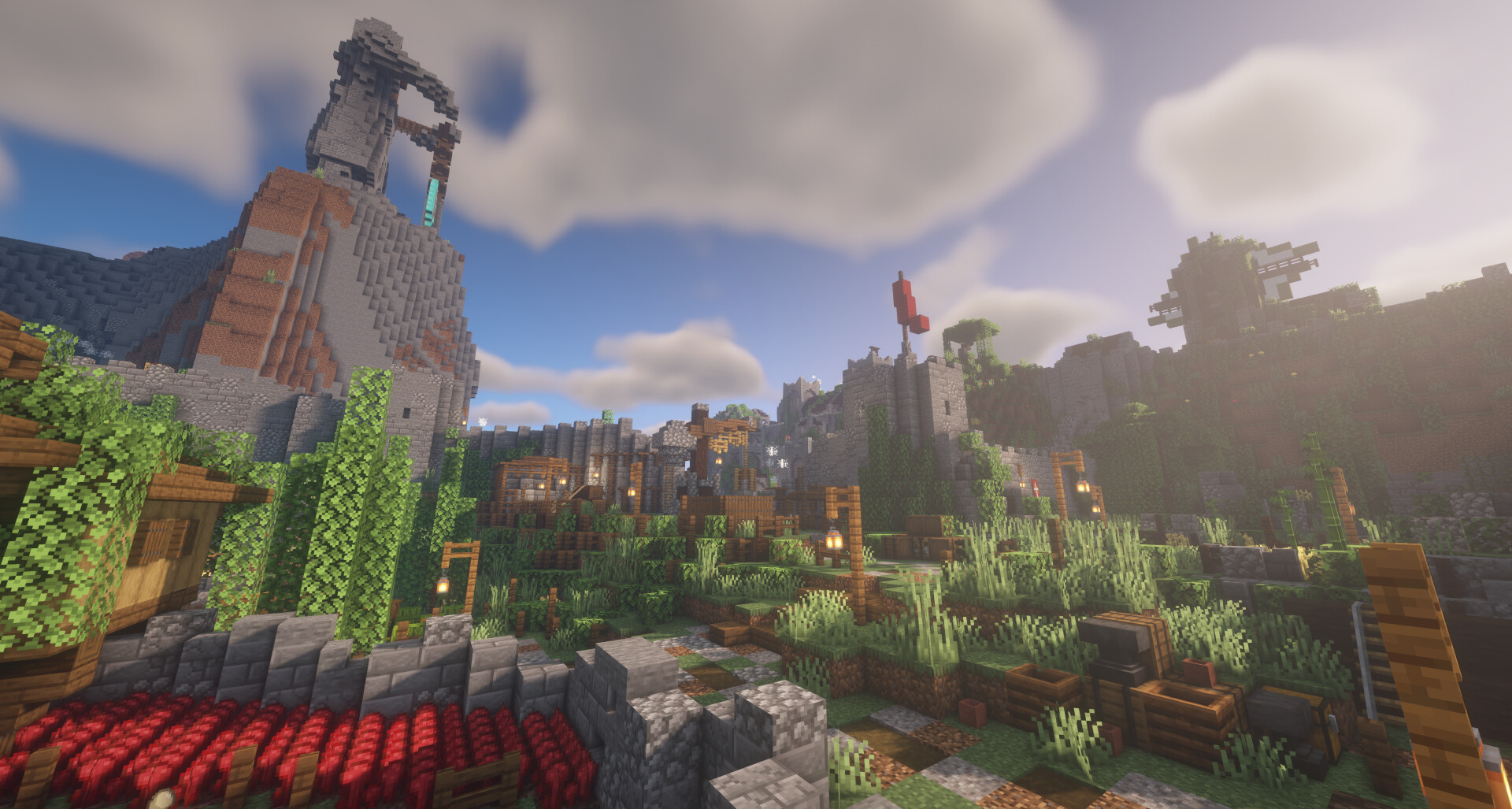 Medieval Survival Base Minecraft Map