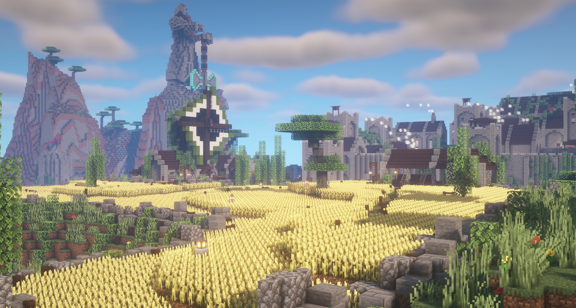 Medieval Survival Base Minecraft Map