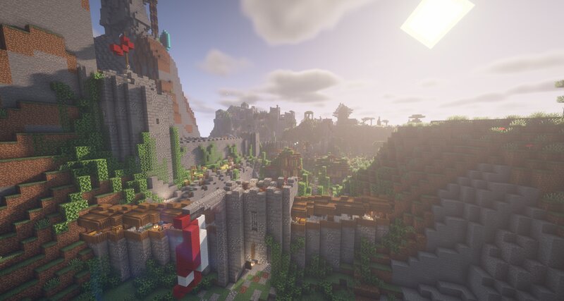 Medieval Survival Base Minecraft Map