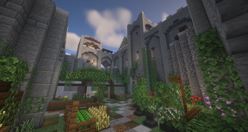 Medieval Survival Base Minecraft Map