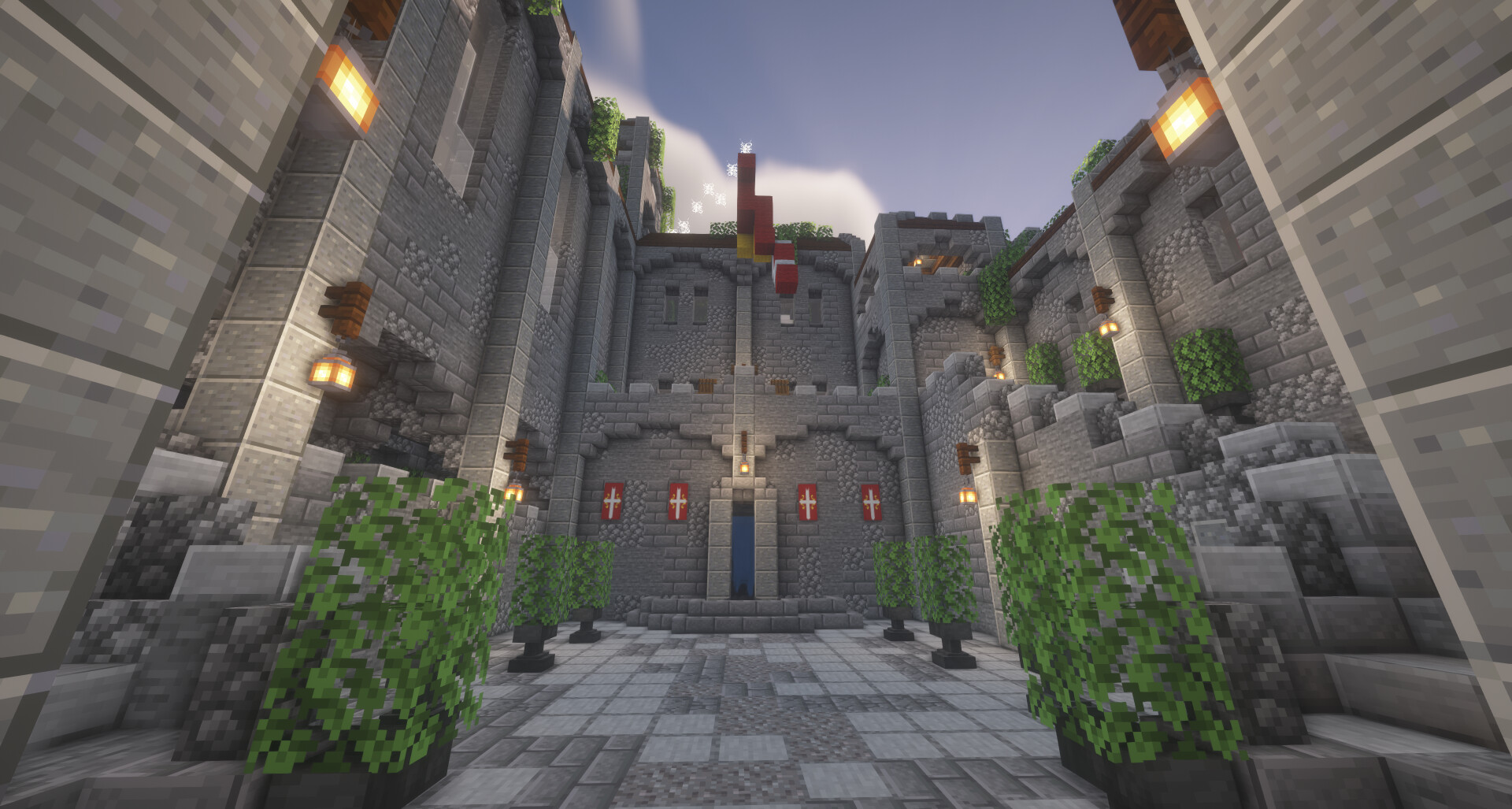 Medieval Survival Base Minecraft Map