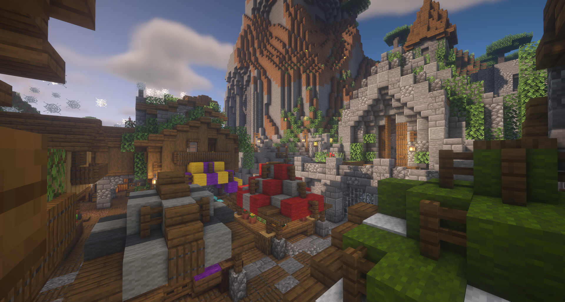 Medieval Survival Base Minecraft Map