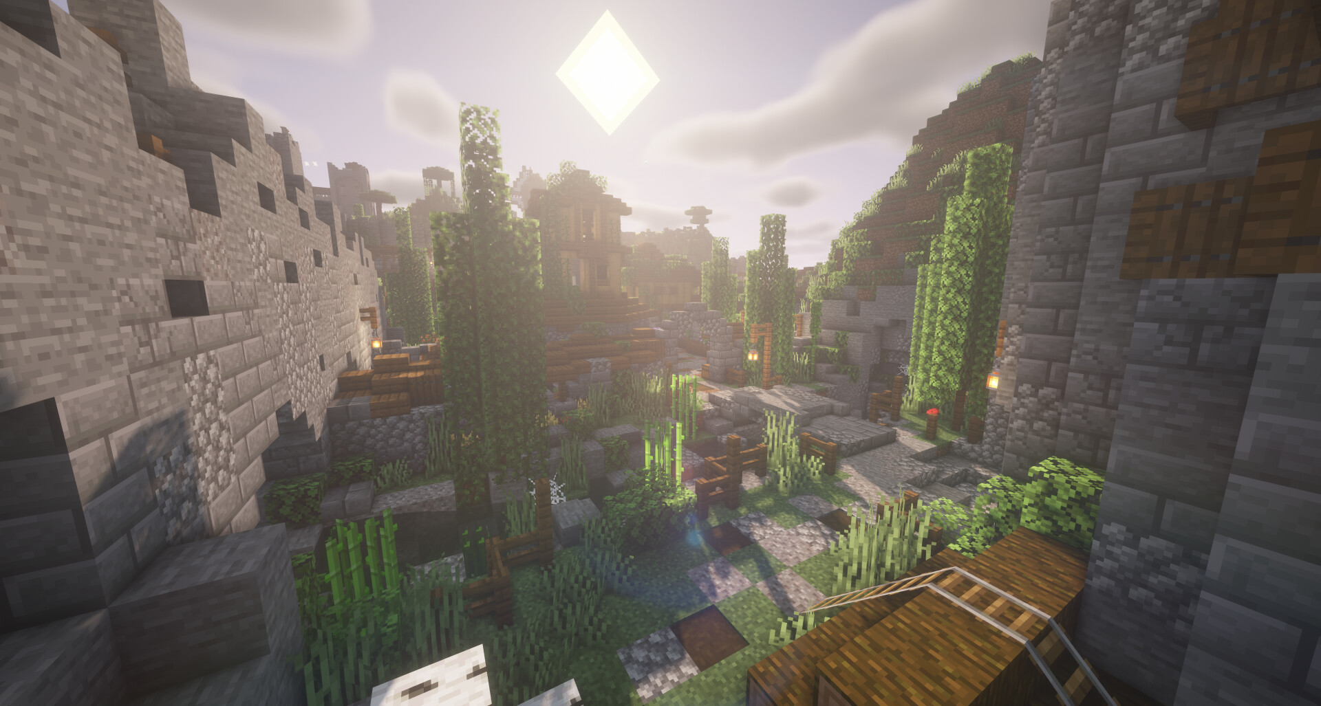 Medieval Survival Base Minecraft Map