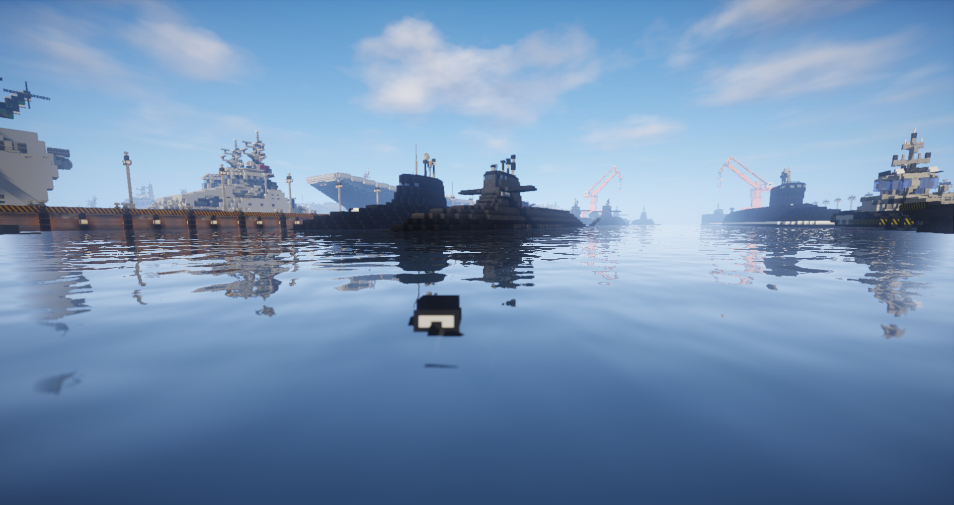 Submarine guardian group type US, Nato Minecraft Map