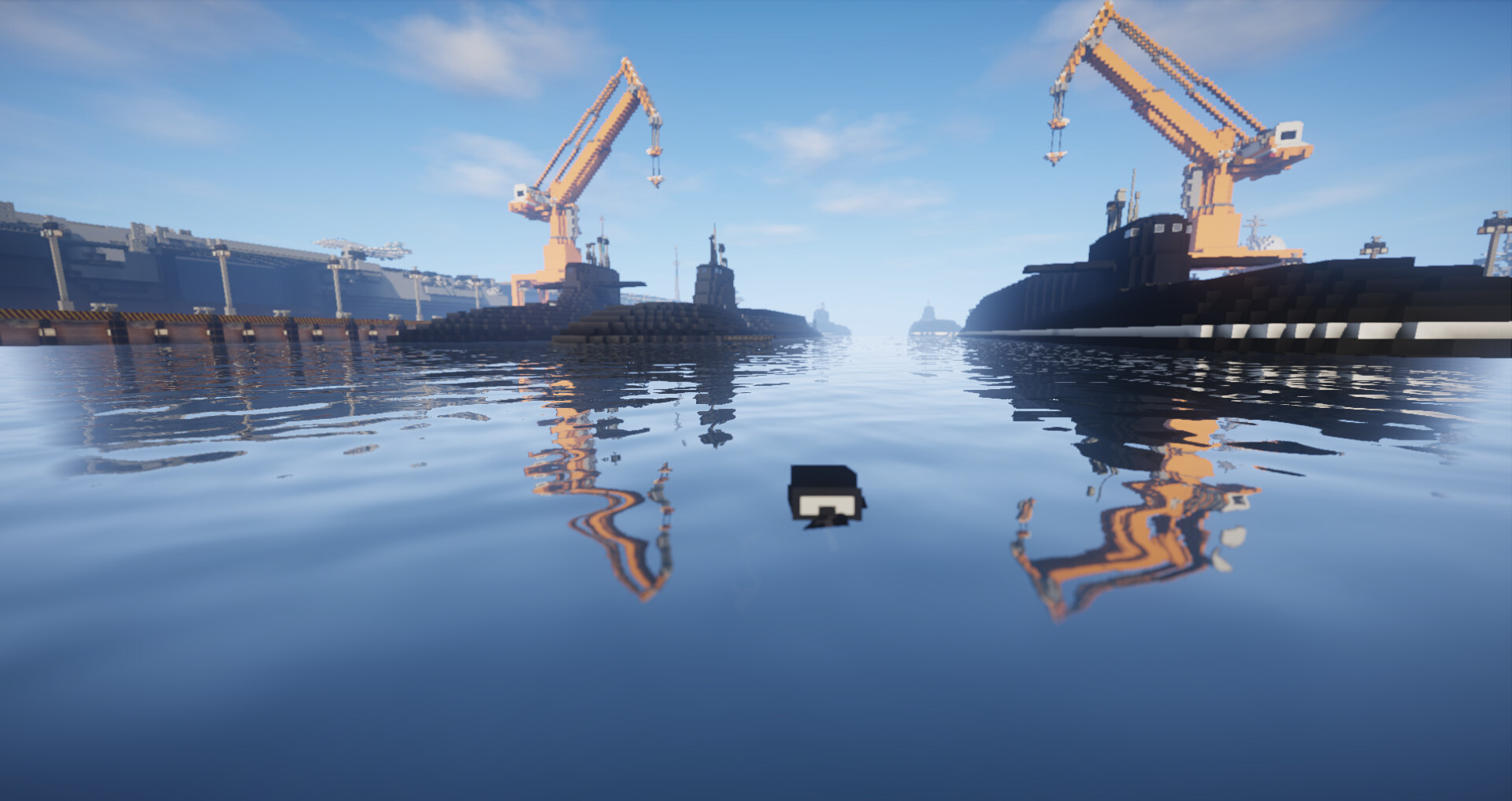 Submarine guardian group type US, Nato Minecraft Map