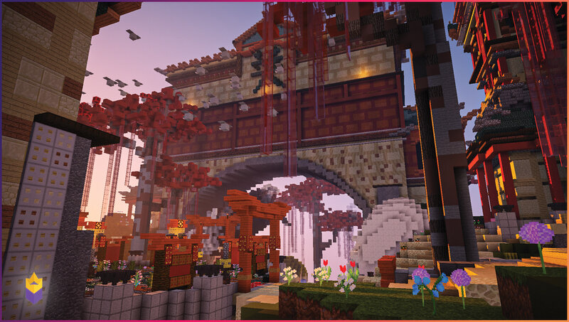 Chinese Spawn Minecraft Map