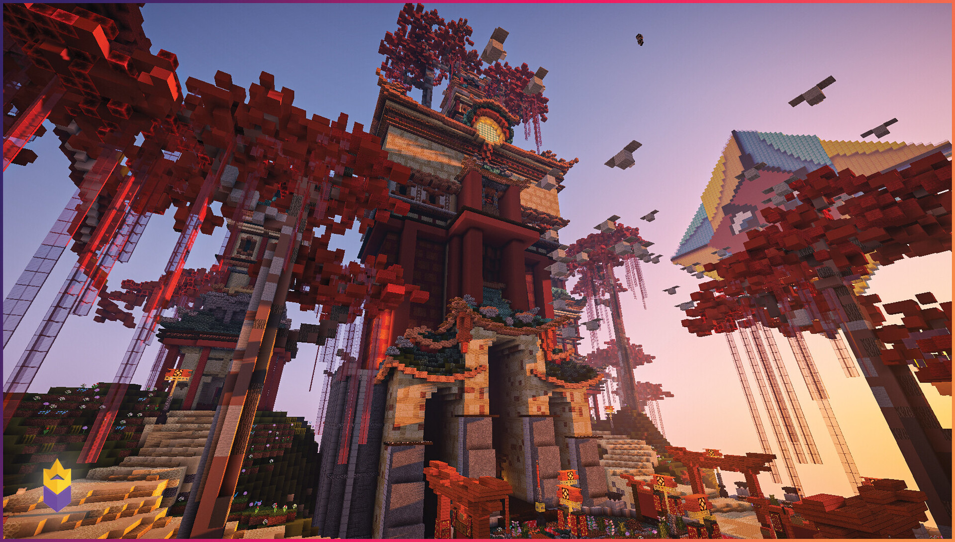 Chinese Spawn Minecraft Map