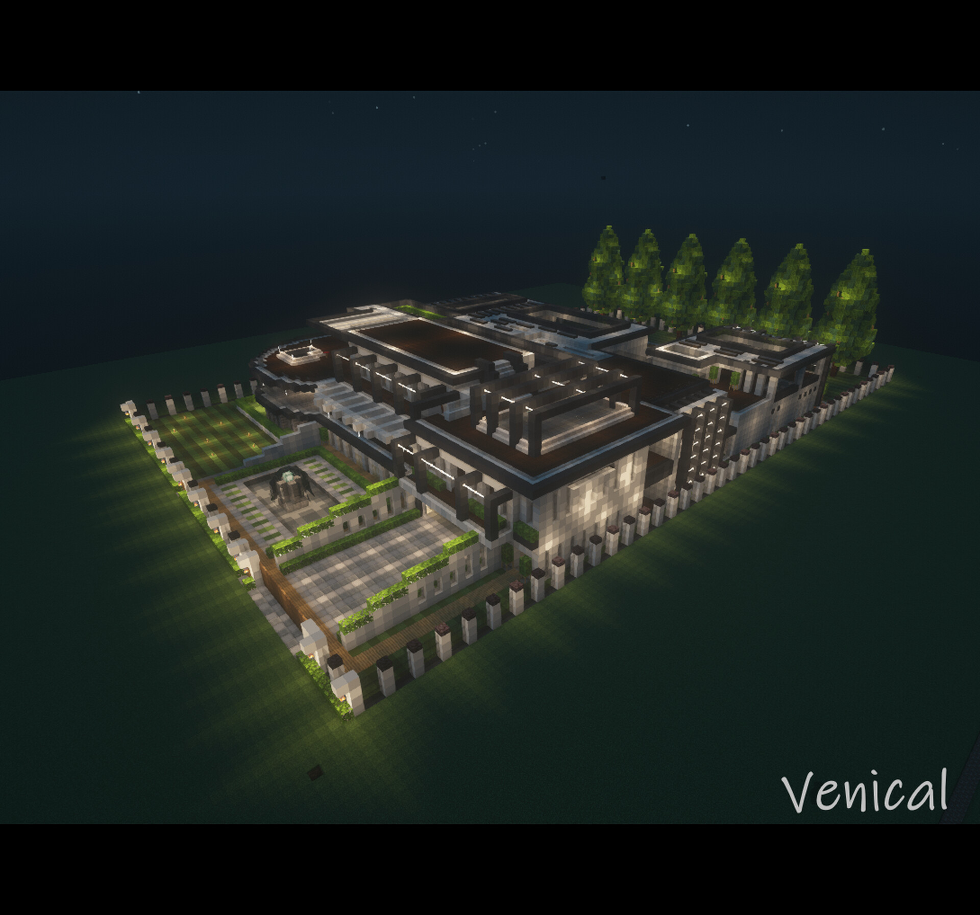Minecraft Modern Mansion Minecraft Map