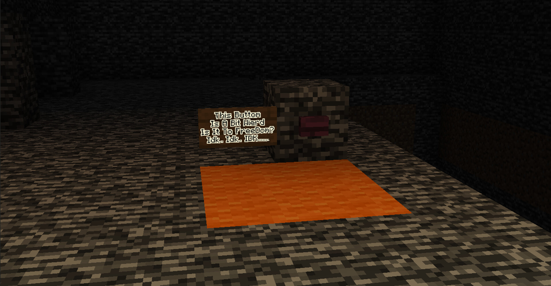 NotThatRoom [JAVA] BEDROCK CAGE PRISON] Minecraft Map