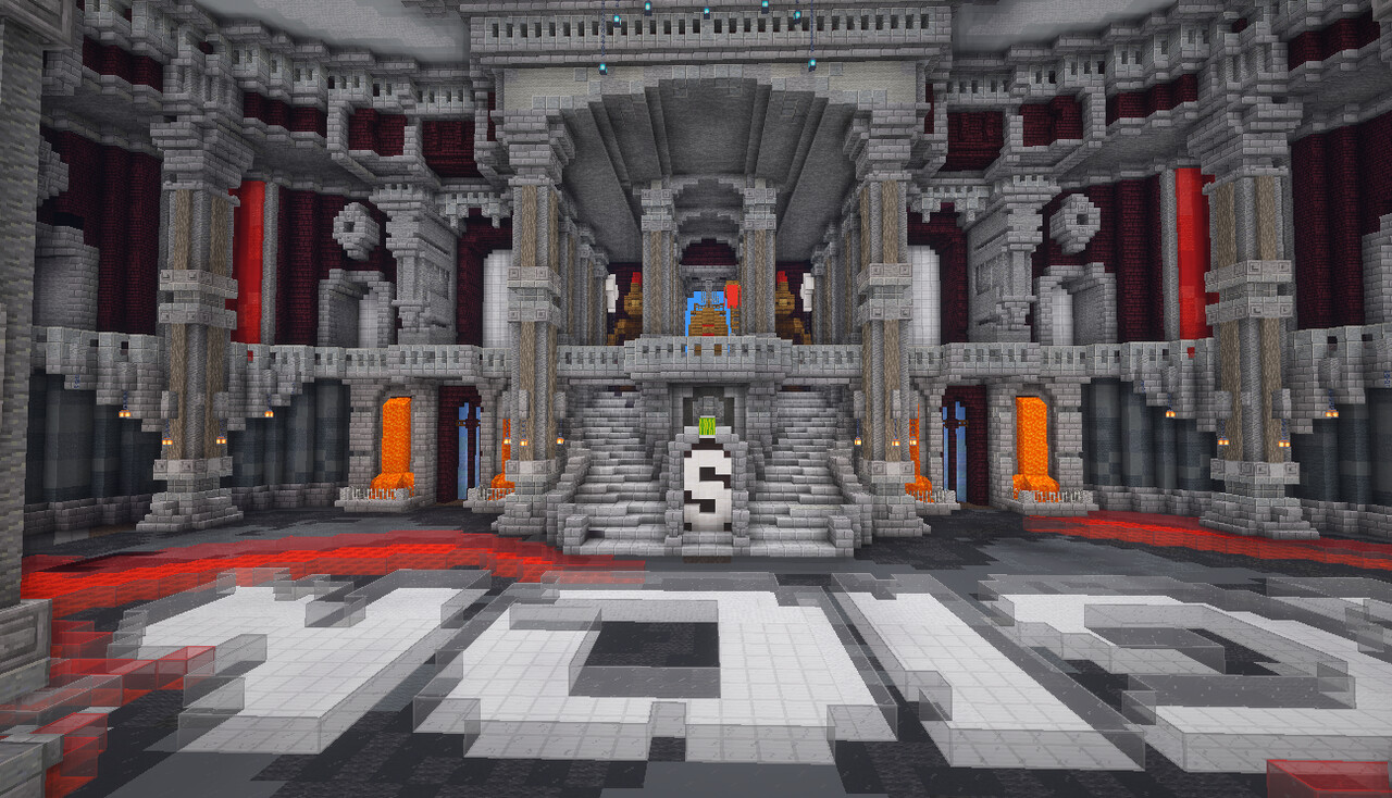 MINECRAFT NETHER HUB Minecraft Map