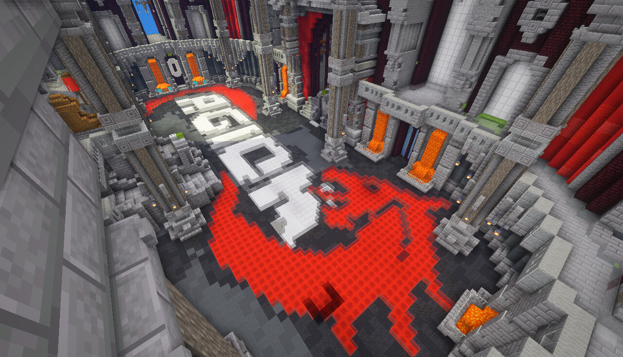 MINECRAFT NETHER HUB Minecraft Map