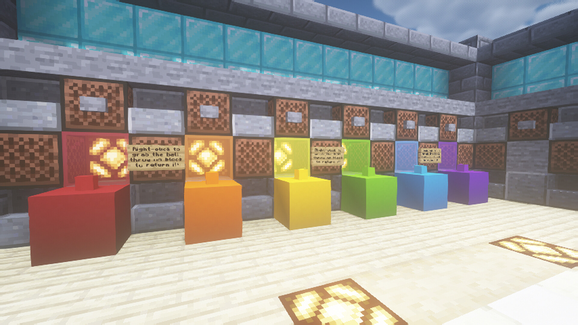 Diamond Minigolf Minecraft Map