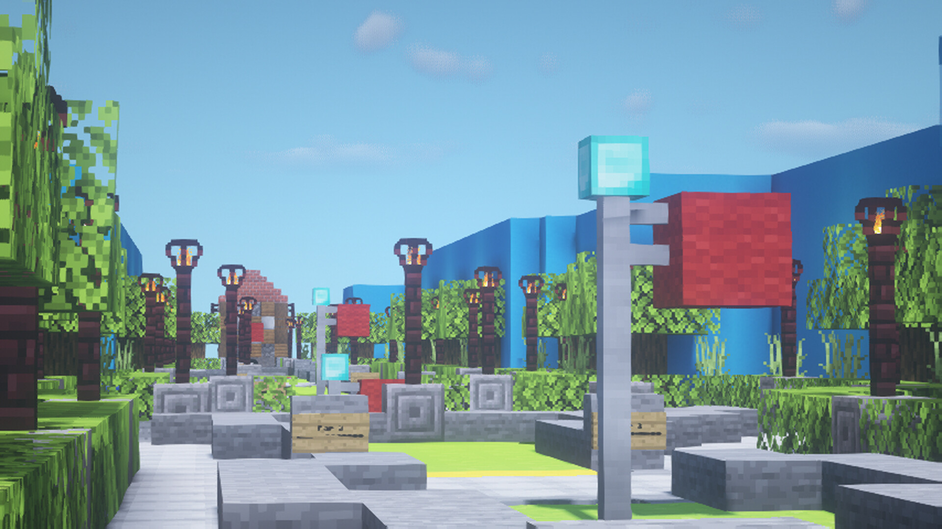 Diamond Minigolf Minecraft Map