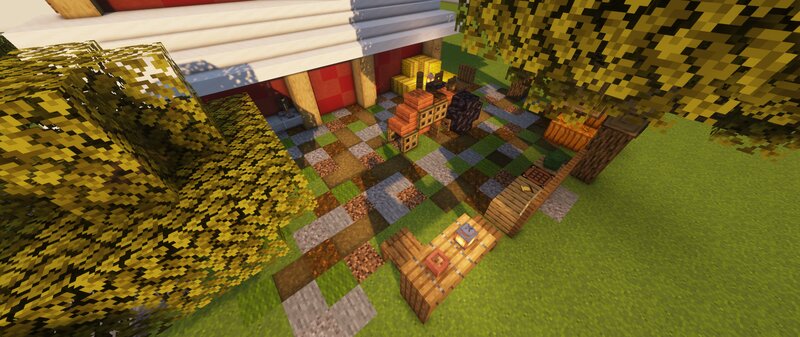 red barn Minecraft Map