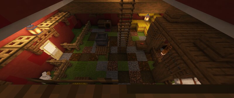 red barn Minecraft Map