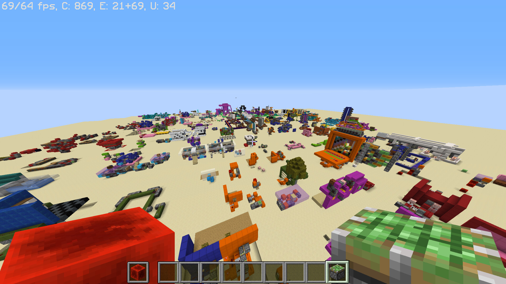 My old Redstone Testing World Minecraft Map