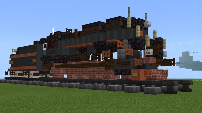 1.5:1 scale Russian L Class Locomotive Minecraft Map