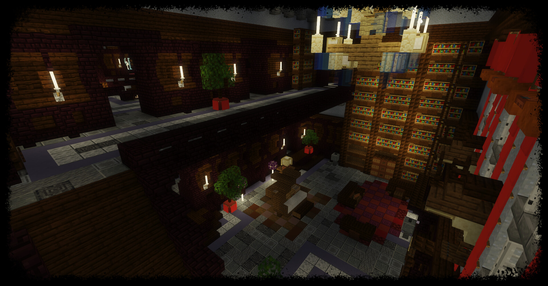 [Batcave] Arkham Knight — Wayne Manor •:::Gotham: Revival:::• Minecraft Map