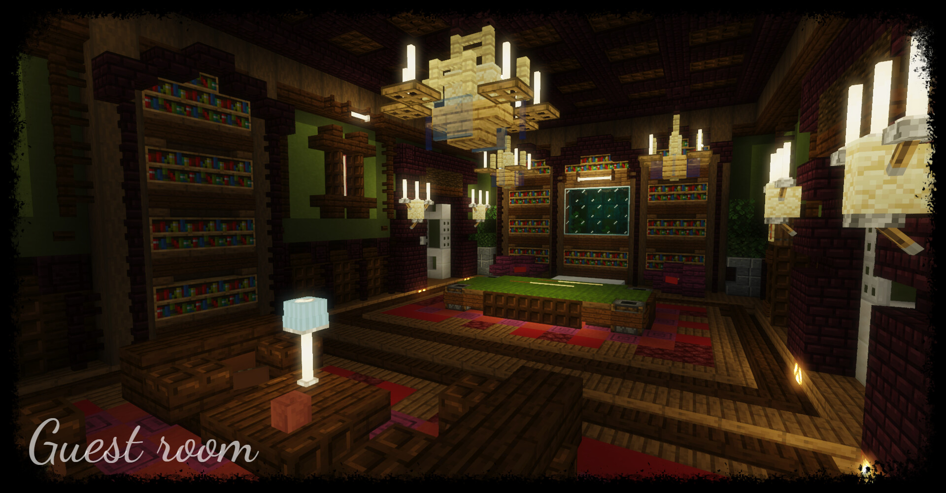 [Batcave] Arkham Knight — Wayne Manor •:::Gotham: Revival:::• Minecraft Map