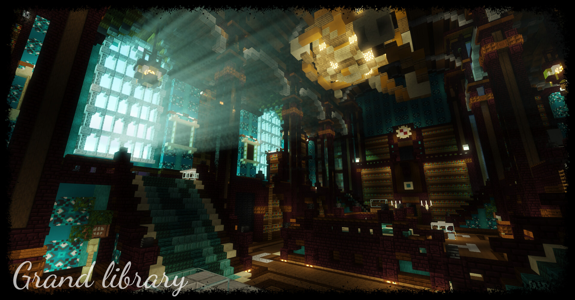 [Batcave] Arkham Knight — Wayne Manor •:::Gotham: Revival:::• Minecraft Map