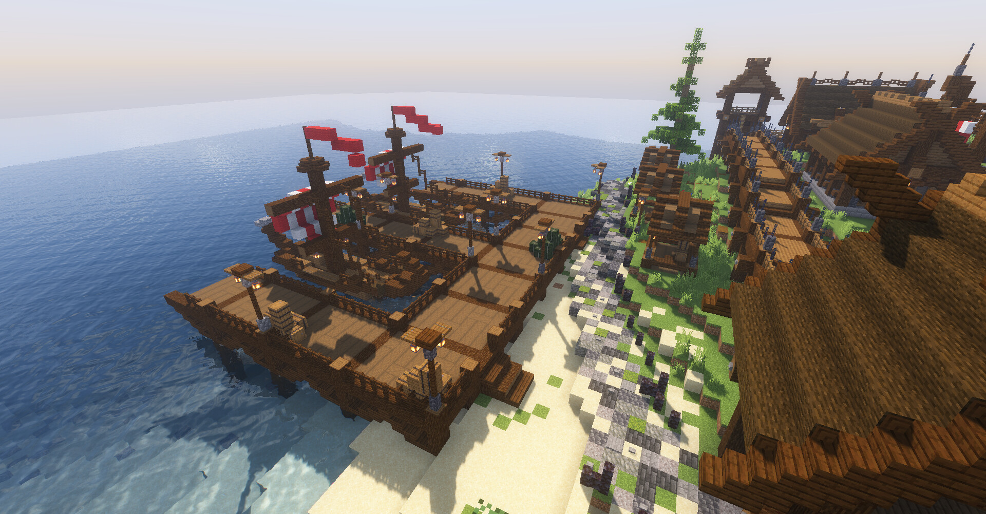 Ambattara Viking Village Minecraft Map