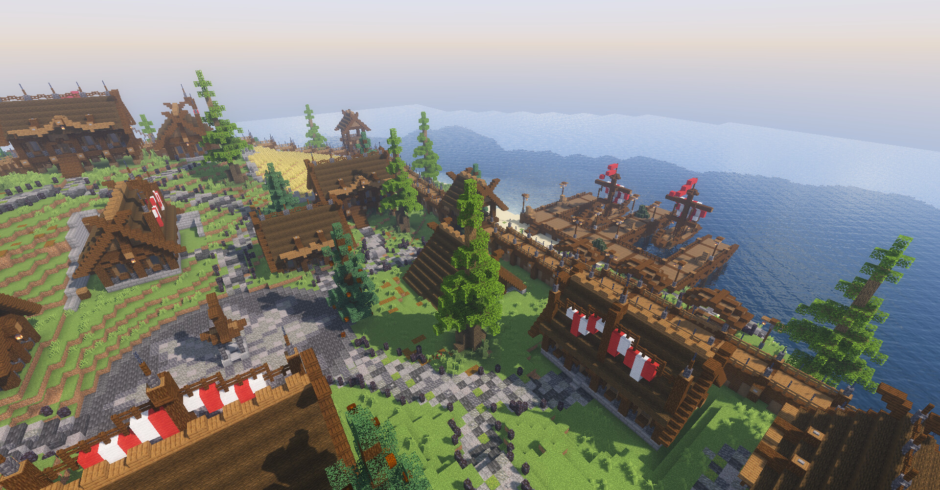 Ambattara Viking Village Minecraft Map