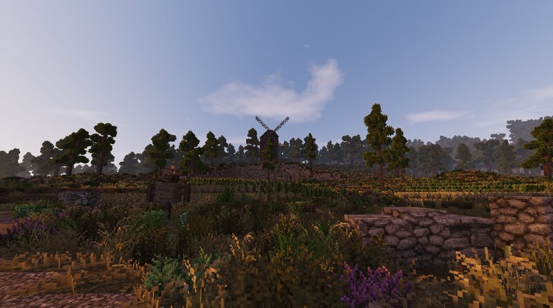 Witcher 3 - Land of White Orchard Minecraft Map