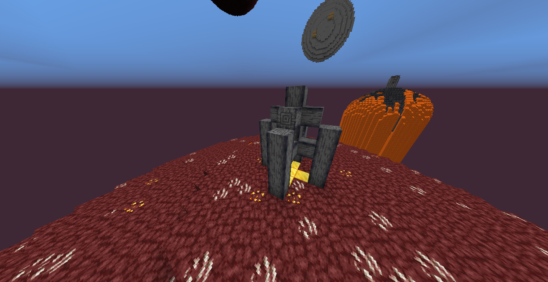 Sky Block: Immense Planets Minecraft Map