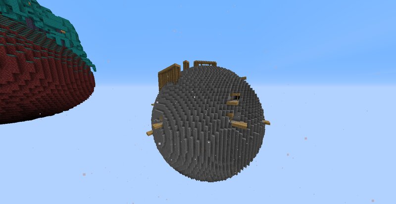 Sky Block: Immense Planets Minecraft Map