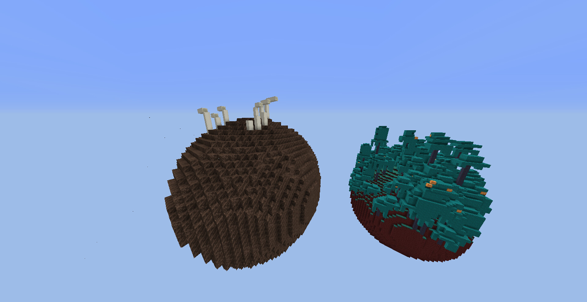 Sky Block: Immense Planets Minecraft Map