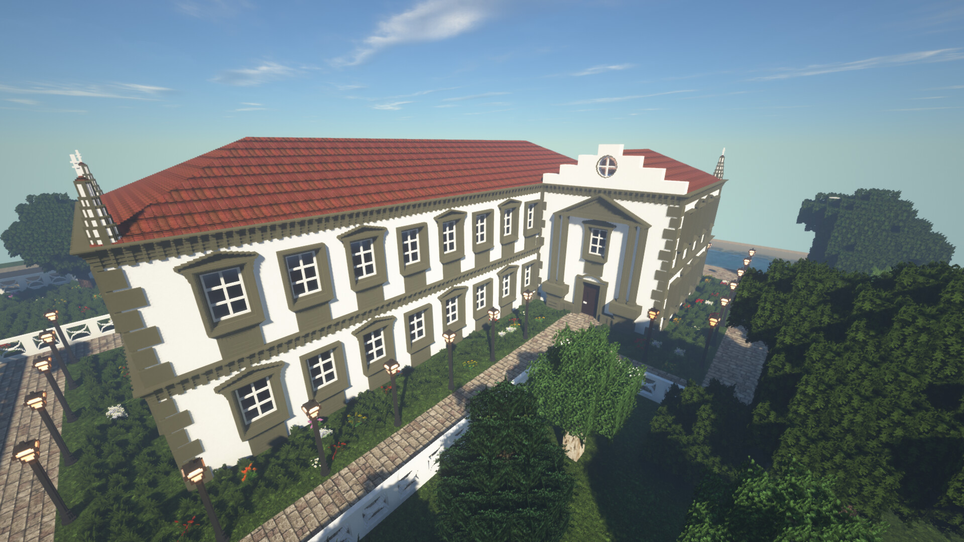 Chisels and bits/little tiles city on youtube Minecraft Map