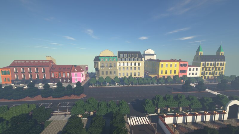 Chisels and bits/little tiles city on youtube Minecraft Map