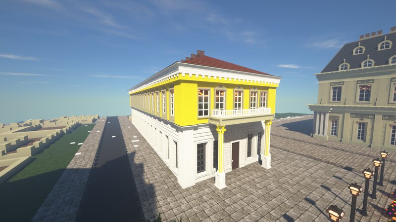 Chisels and bits/little tiles city on youtube Minecraft Map