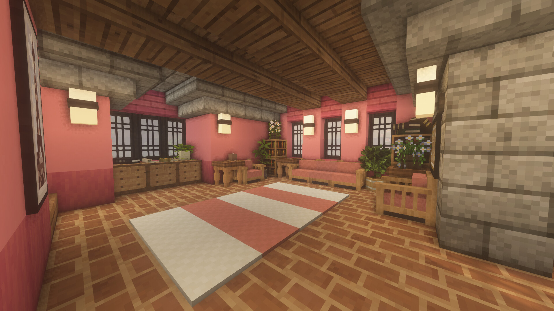 Modern Lakehouse Minecraft Map