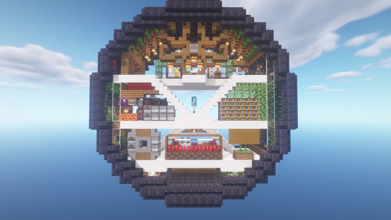 Minecraft Sun House Minecraft Map