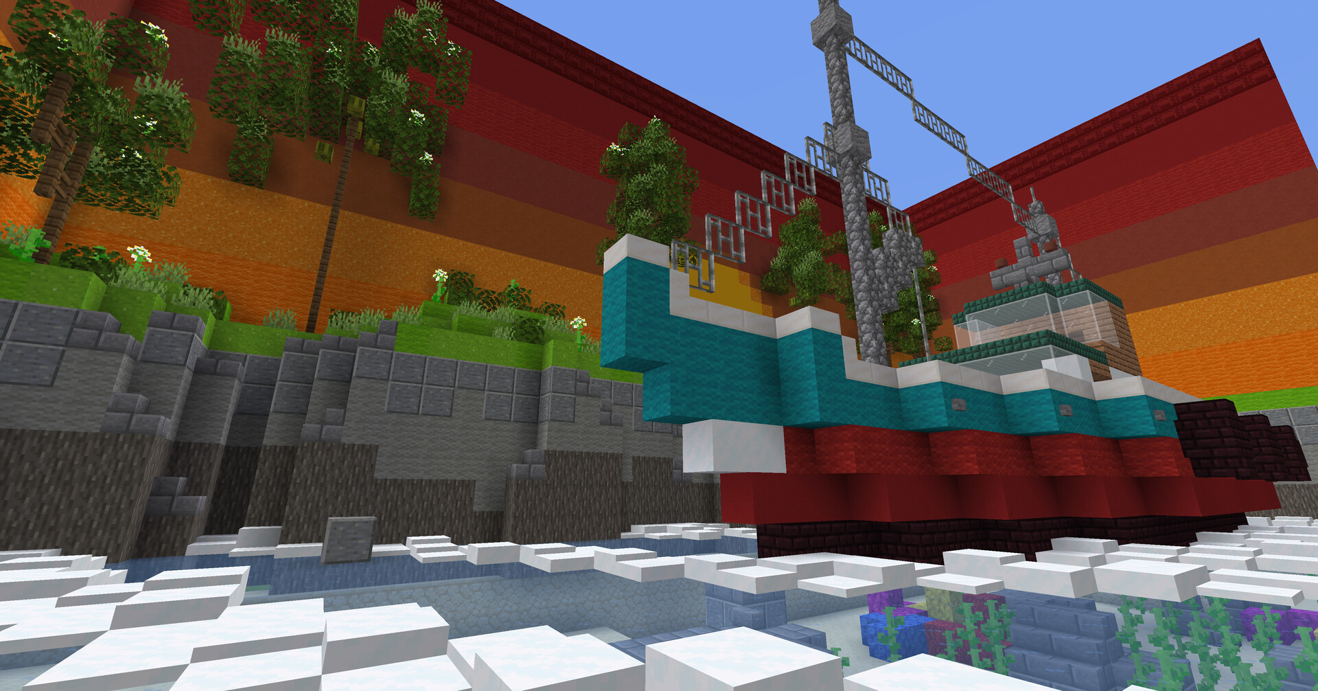 Fishing Boat Minecraft Map