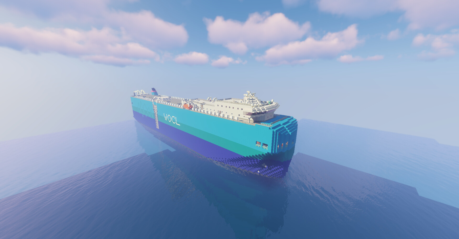 WOCL: Ocean Buck (RORO cargo ship) Minecraft Map