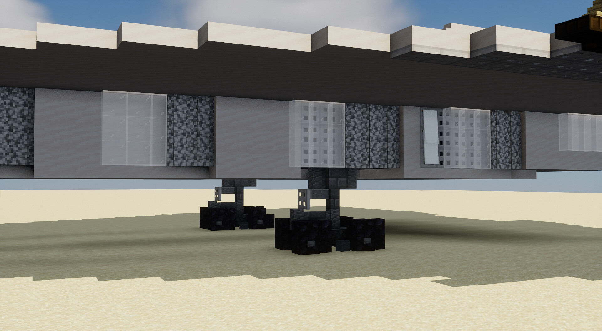 XB-70 Valkyrie & YJ93 - 2:1 Scale - 50 subscriber special! Minecraft Map