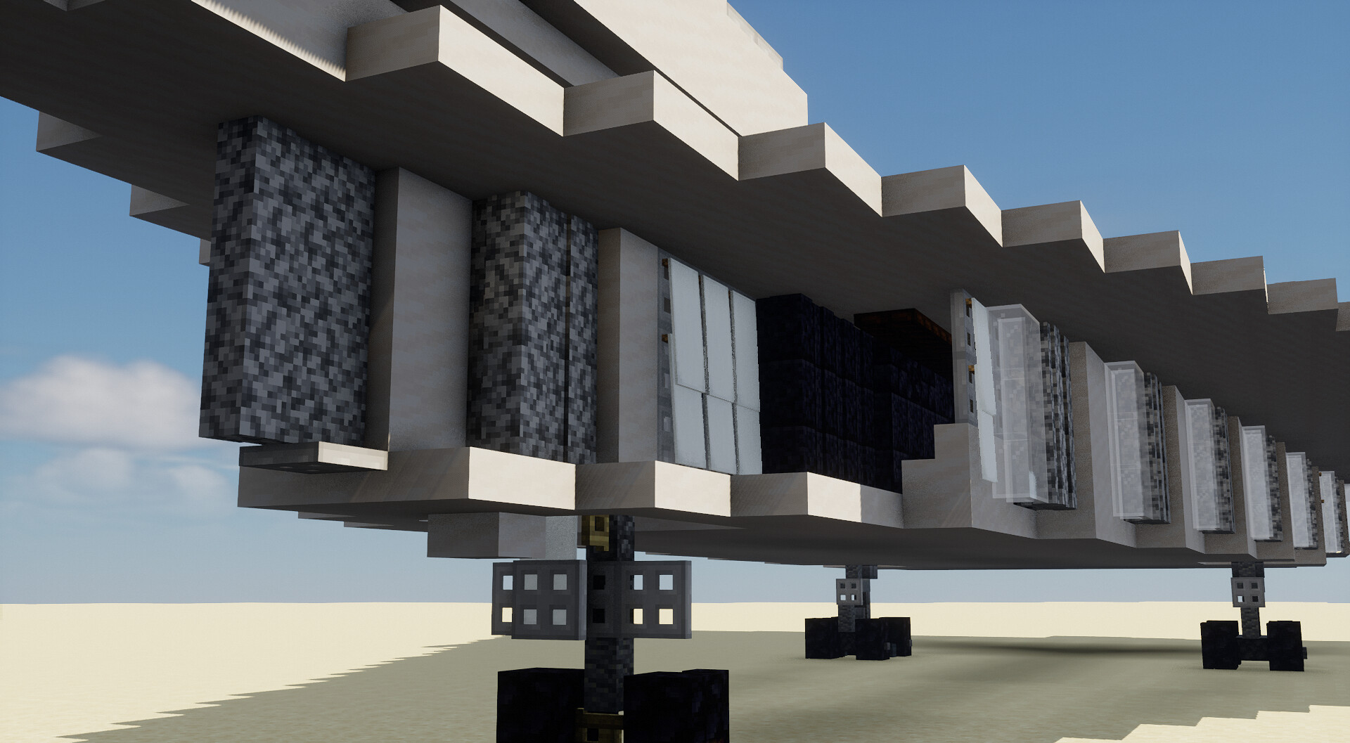 XB-70 Valkyrie & YJ93 - 2:1 Scale - 50 subscriber special! Minecraft Map