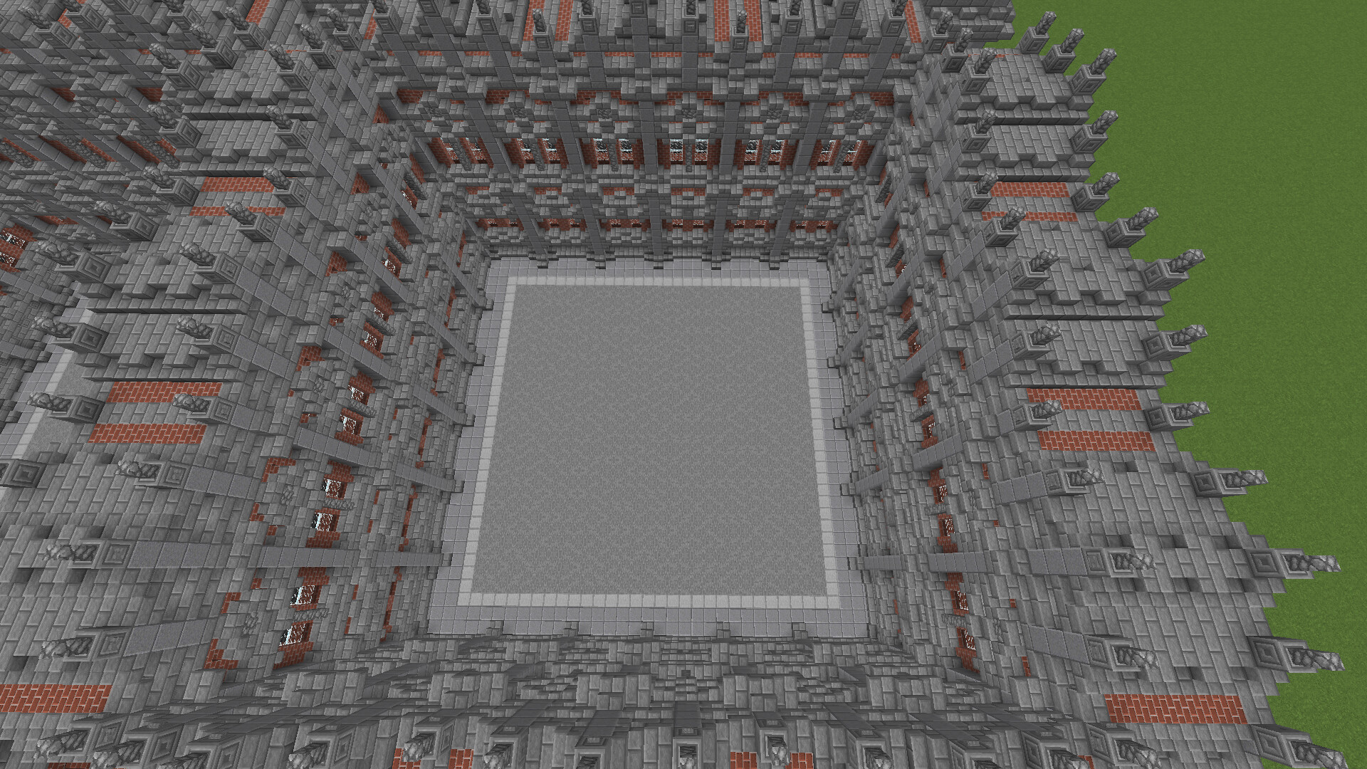Brick Mansions Build Battle Arena Minecraft Map