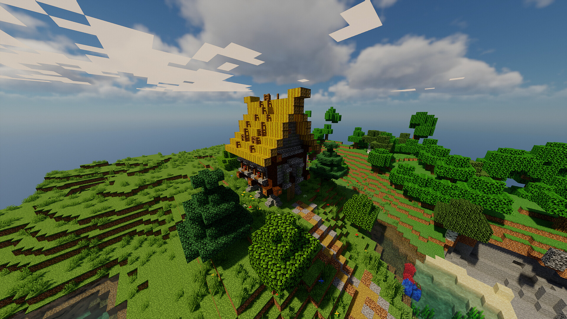 Simple Start House Minecraft Map